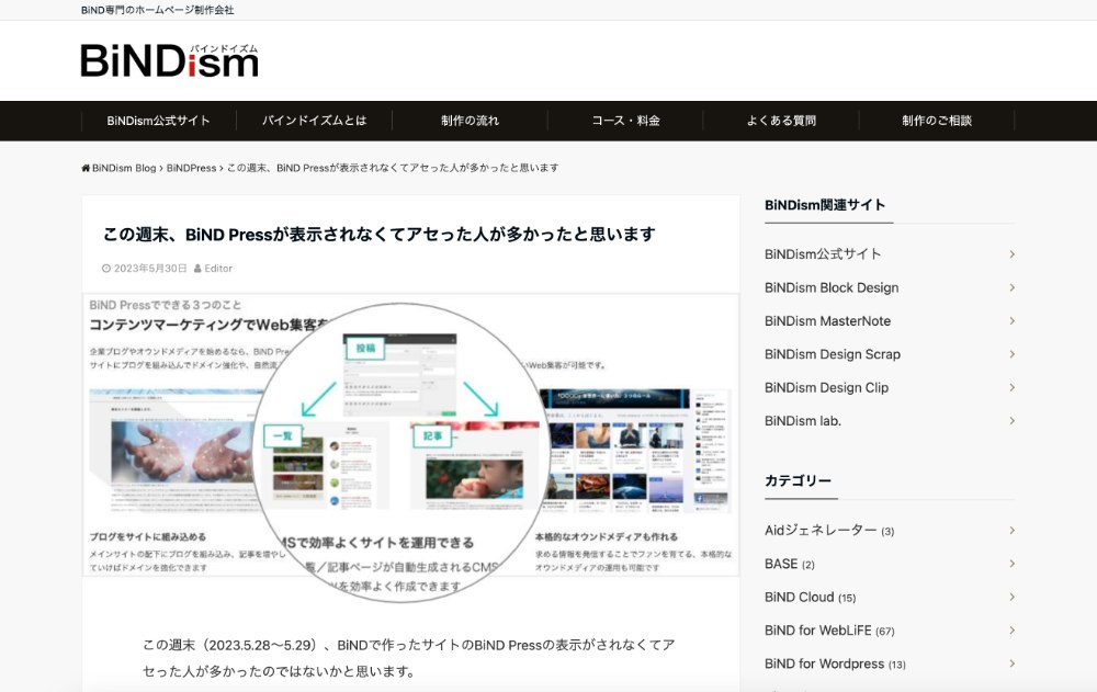 BiNDism Blogを新しく「Lightning」で作りました | BiNDism Articles