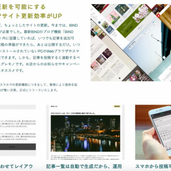 BiND9のBiND Pressは楽しみですが、要するにWordPressじゃないの？ – BiNDism Blog